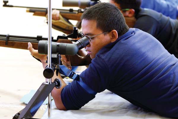 Cambra, Sakumoto take air riflery titles | News, Sports, Jobs - Maui News
